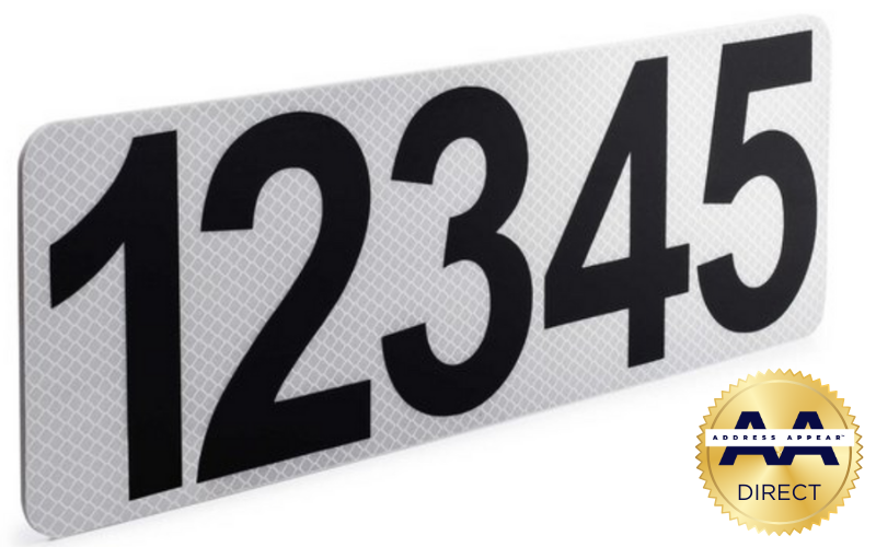 Address Appear Direct Distributor Info - Custom Made Reflective Curb ...