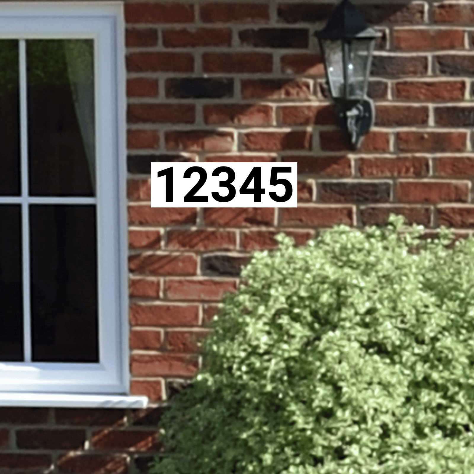 3M Reflective Home Address Signs